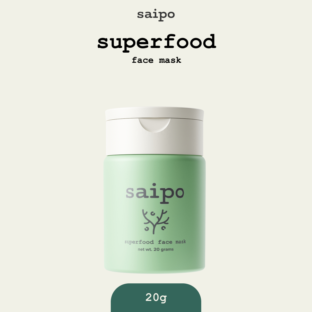 saipo Superfood Mask (Calming Soothing Face Mask) (20g) Comfort Powder ...