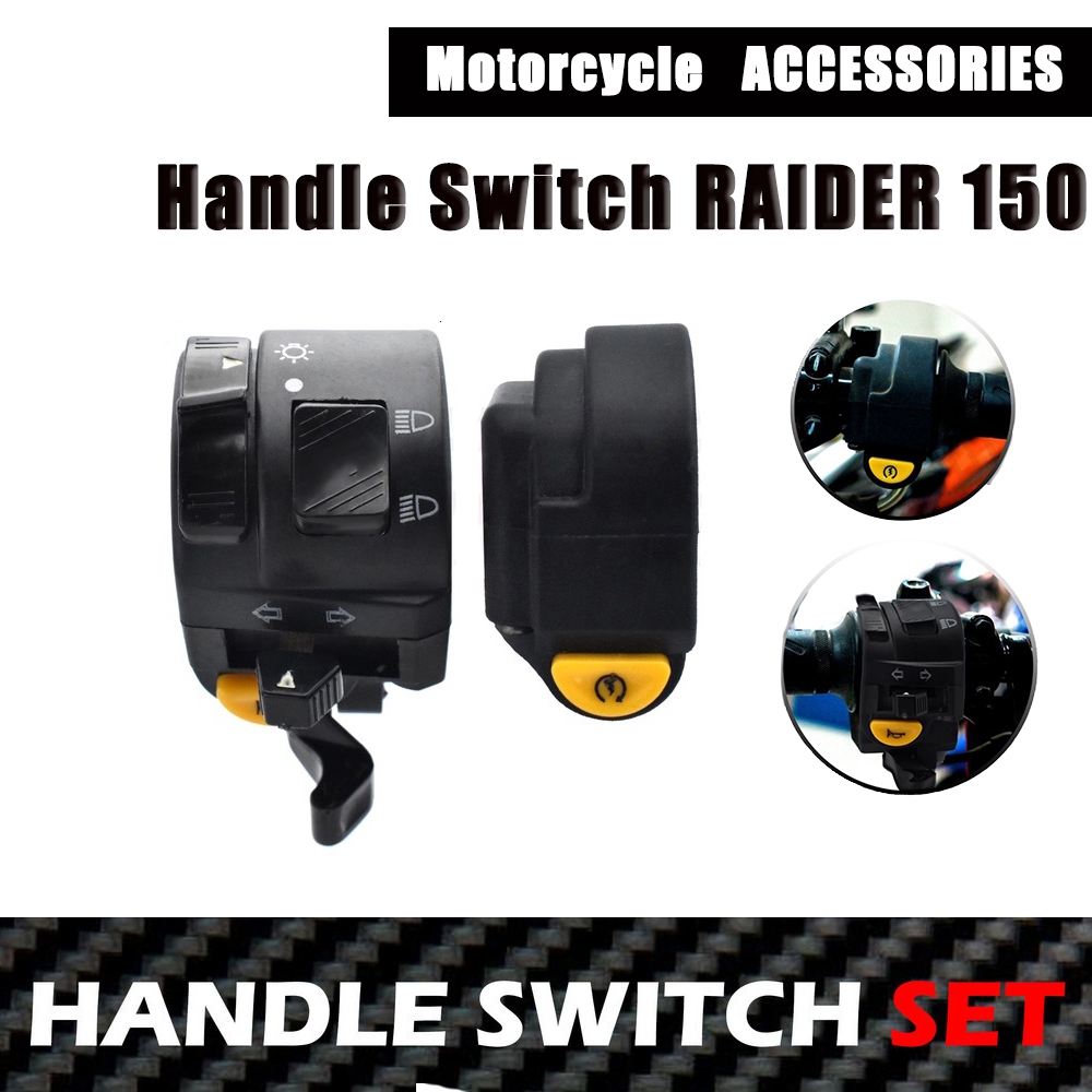 Motorcycle Handle Switch Assy RAIDER150 R150 Raide j110 Left&Right ...