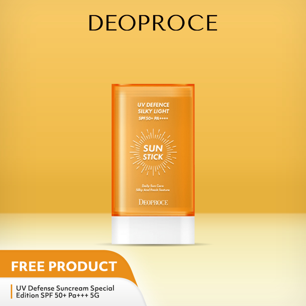 DEOPROCE UV Defense Silky Light Sun Stick SPF50+ PA++++ 18g | Shopee ...