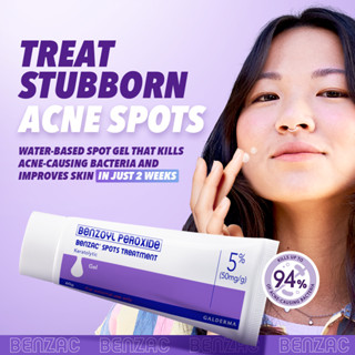 Benzac Benzoyl Peroxide Spots Treatment Gel 5% 60gm (Anti-Acne Pimple ...