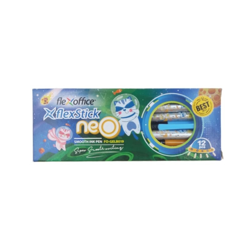 FLEXOFFICE FLEXSTICK NEO BALLPEN (6 PIECES AND 12 PIECES) | Shopee ...