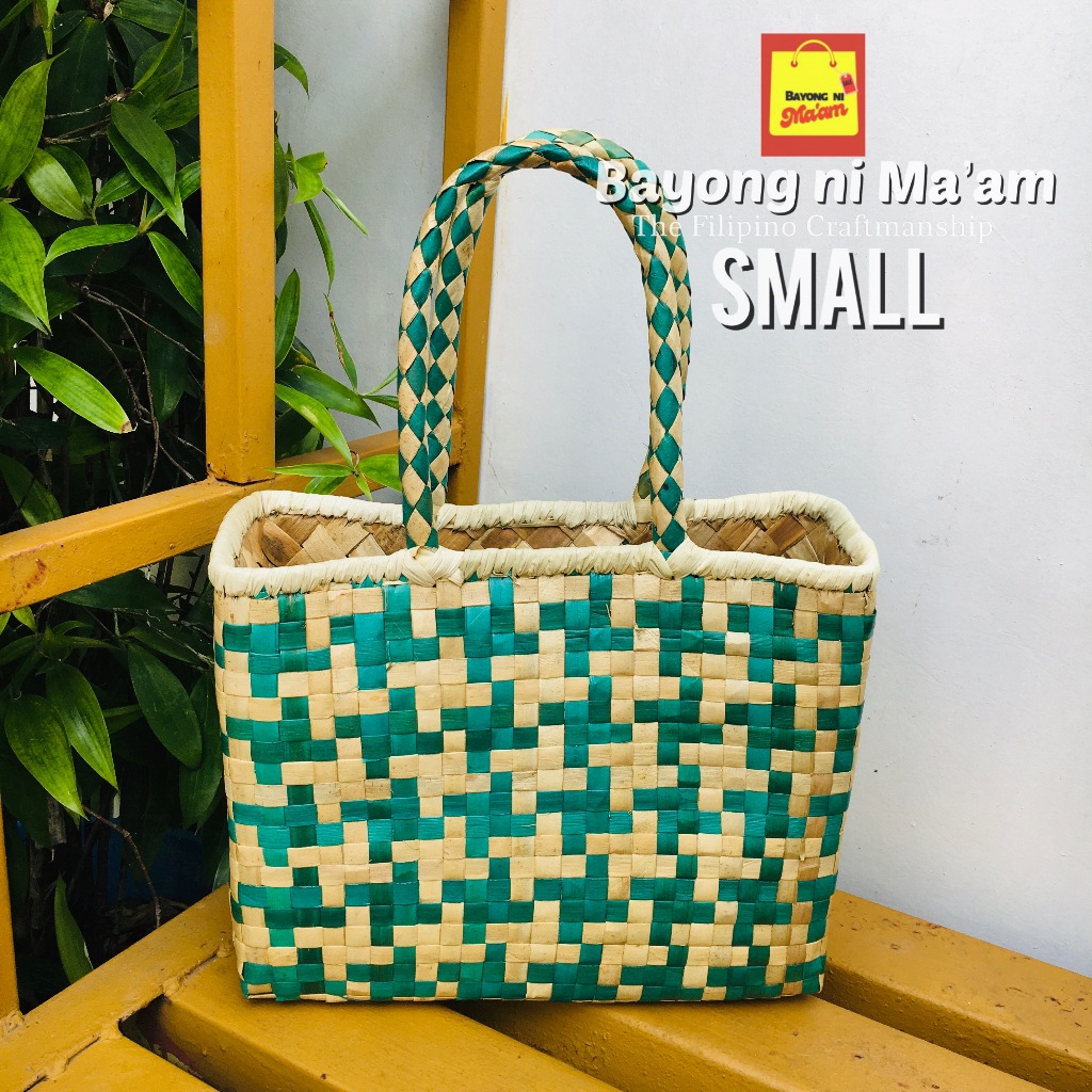 BAYONG NI MA'AM: New! Classic Bayong Tote Bag || Design 9 || Native and ...