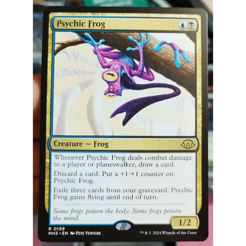 Psychic Frog (Magic the gathering) | Shopee Philippines