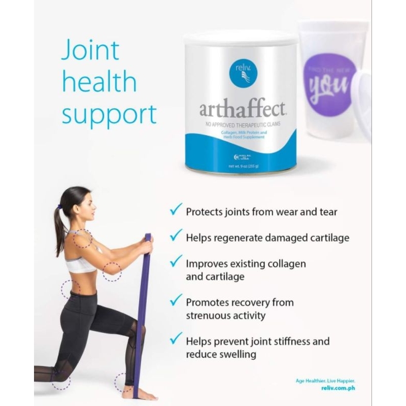 RELIV ARTHAFFECT JOINT HEALTH | Shopee Philippines