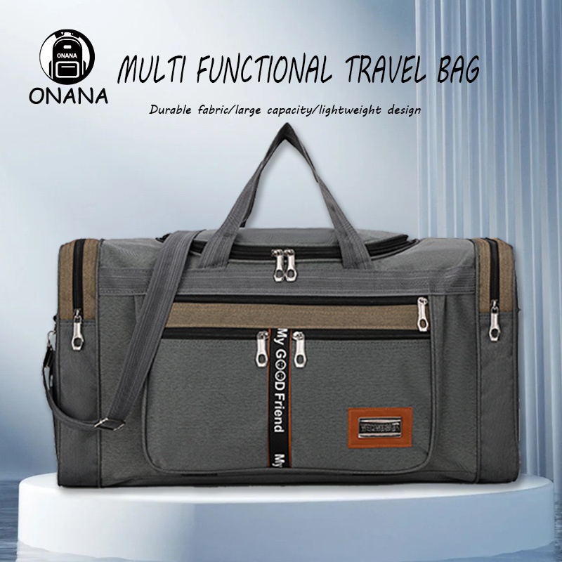 Multifunction Travel Bag Men Women Large Capacity Waterproof Travelling ...