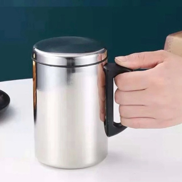 UD 350ml Stainless Steel Tea Cup Coffee Mug Milk Water Thermos Mug Hot ...