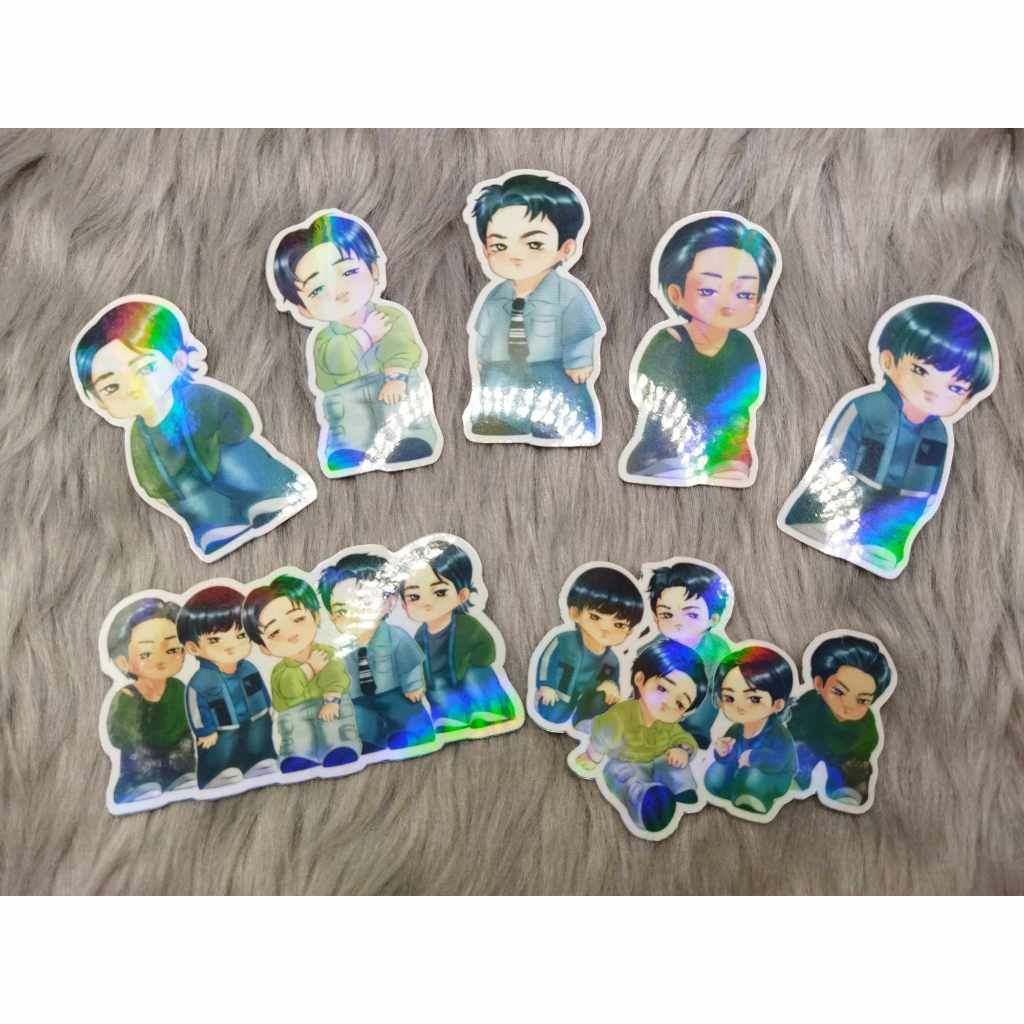 SB19 Chibi Vinyl Sticker l High Quality Waterproof Stickers l 6pcs per ...