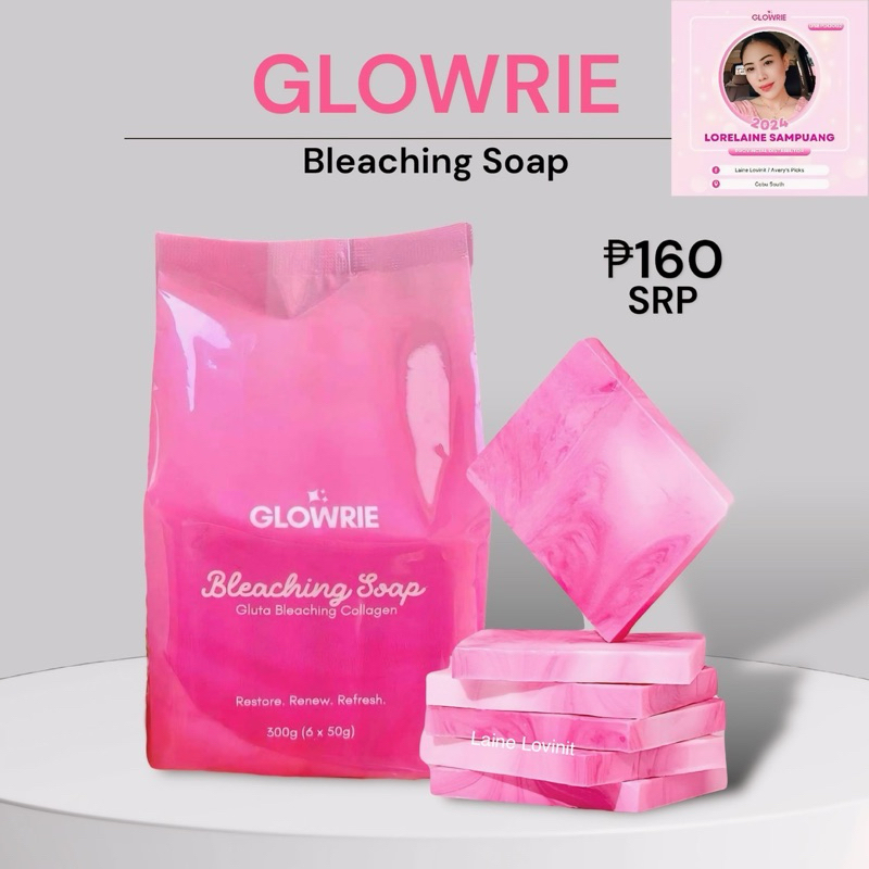 GLOWRIE BLEACHING SOAP NEW PACKAGING 300g | Shopee Philippines