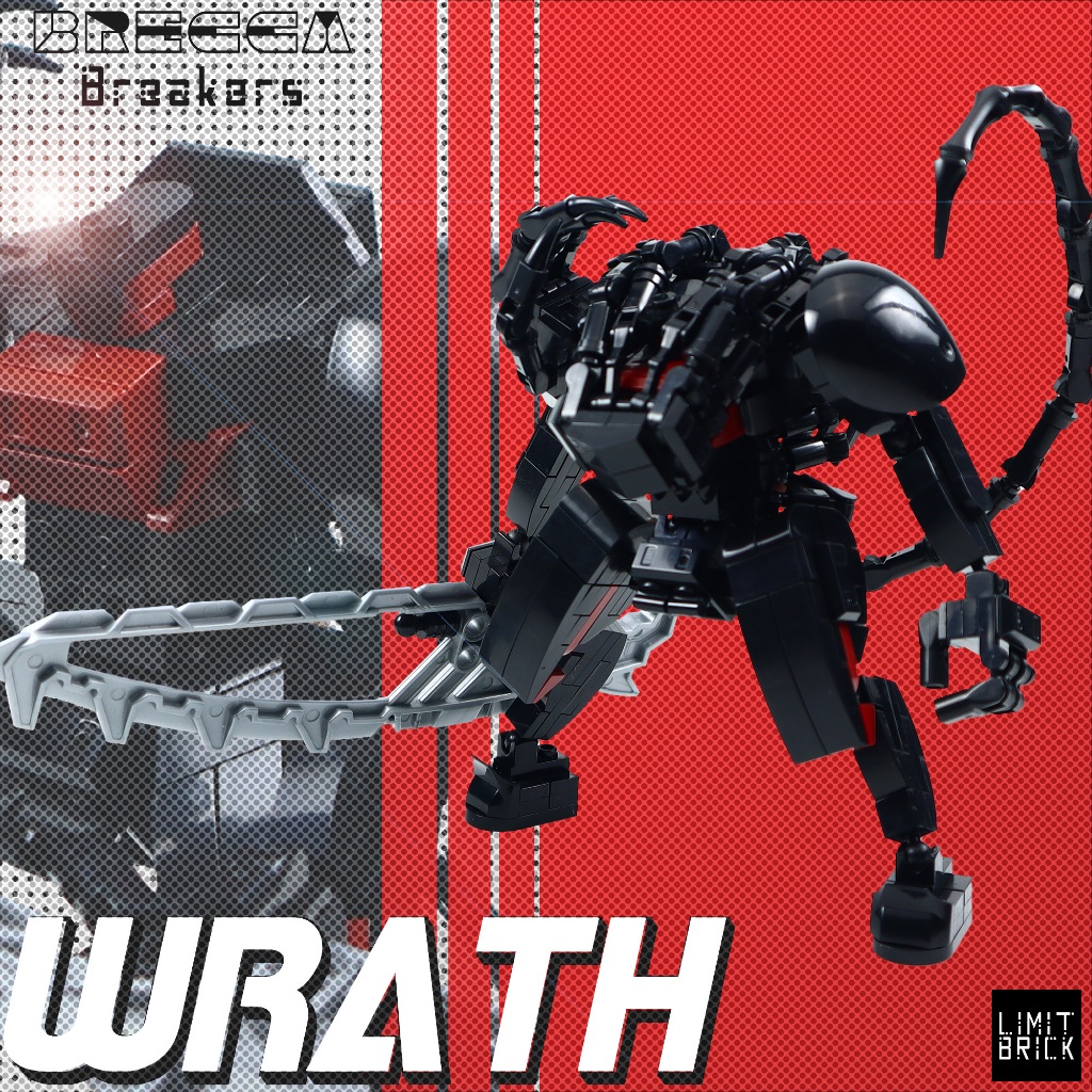 Brecca Breakers Wrath Specters Building Blocks MOC Brick Robot Mech | Shopee Philippines