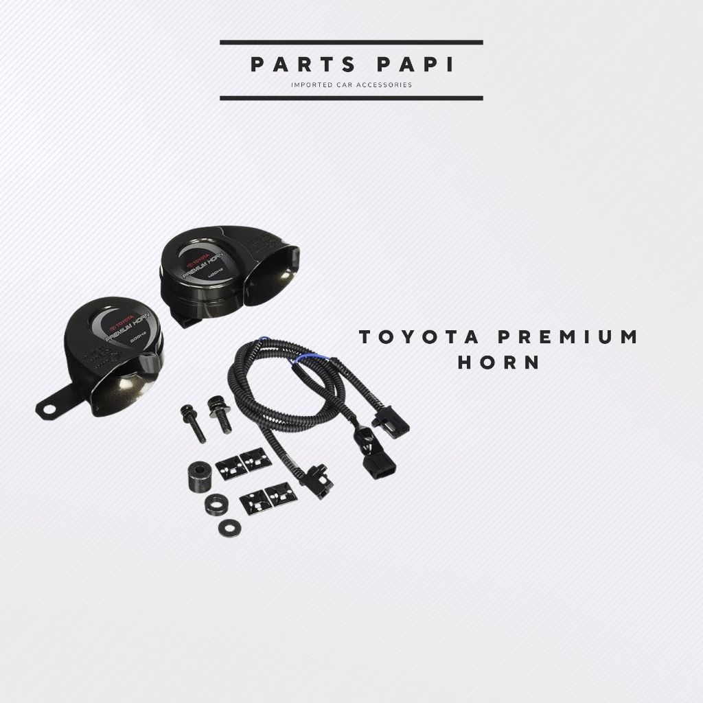TOYOTA Premium Horn - Genuine Toyota Horn with Harness | Shopee Philippines