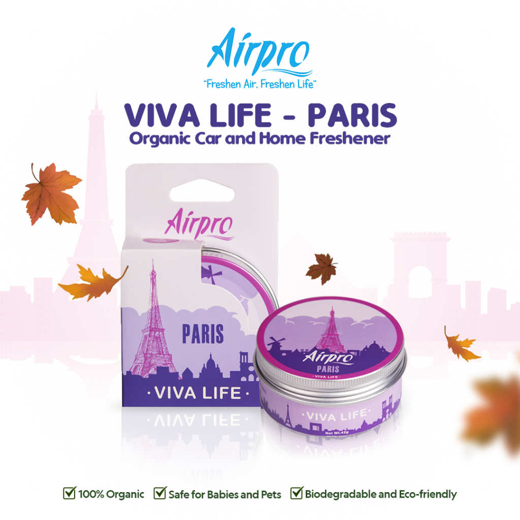 Airpro Paris Vivalife Series Car and Home Freshener Fragrance Scented ...
