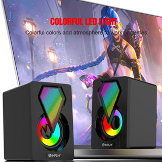 INPLAY MS-246 Mini Digital Speaker 3D Surround Shocking Bass Boost ...