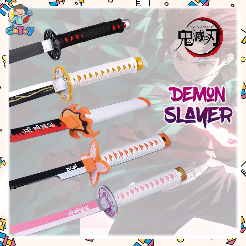 40.9 Inch Demon Slayer Sword Cosplay Anime Sword 104cm Demon Slayer ...