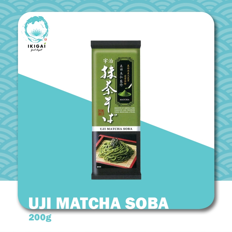 KANESU SEIMEN Uji Matcha Soba Noodles 200G | Shopee Philippines