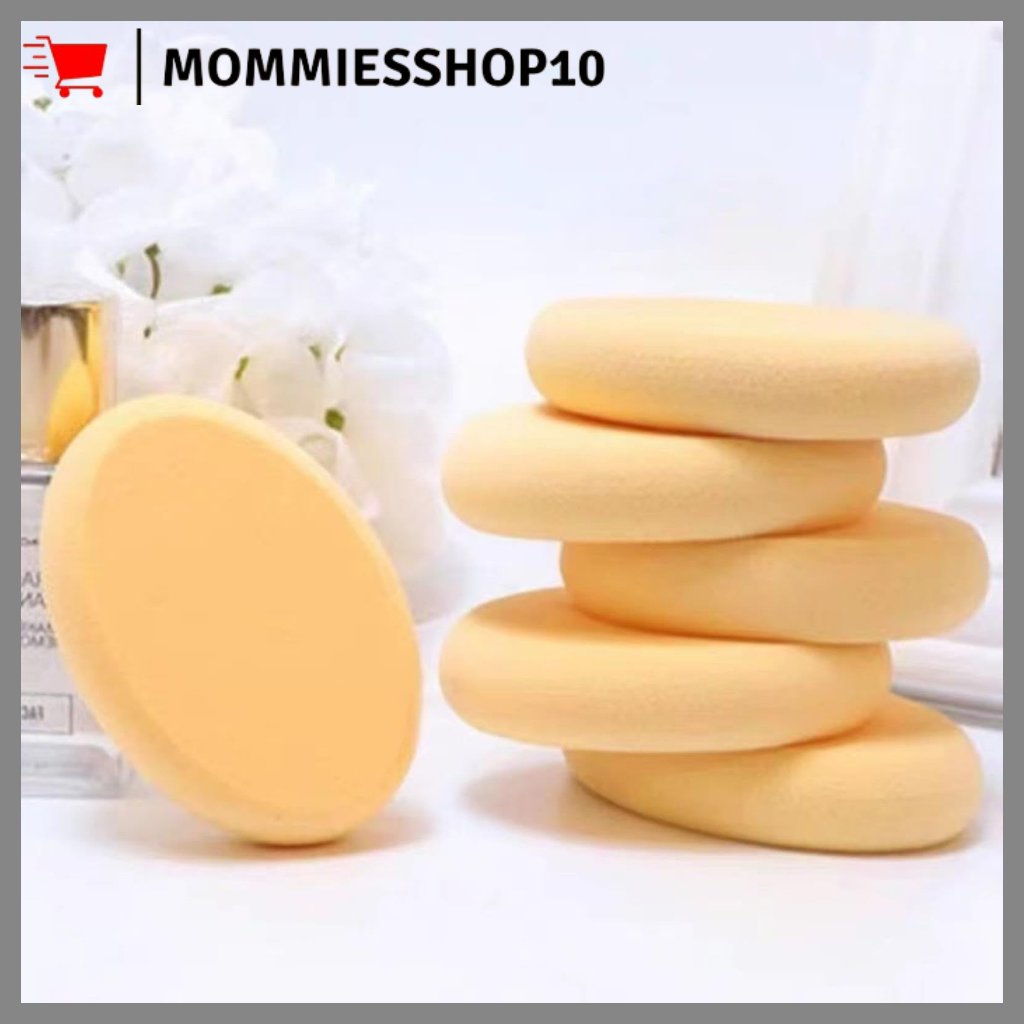 Oval Cosmetic Puff Wet and Dry Use Makeup Sponge Foundation Cream ...