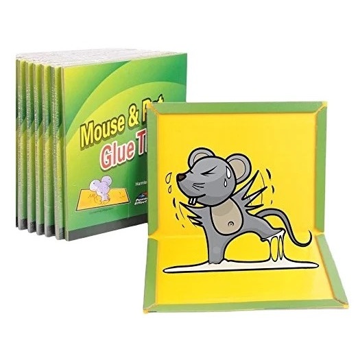 1Pcs Green Card Power Mouse Rubber Sheet/Mouse trap/Traps/Mouse ...