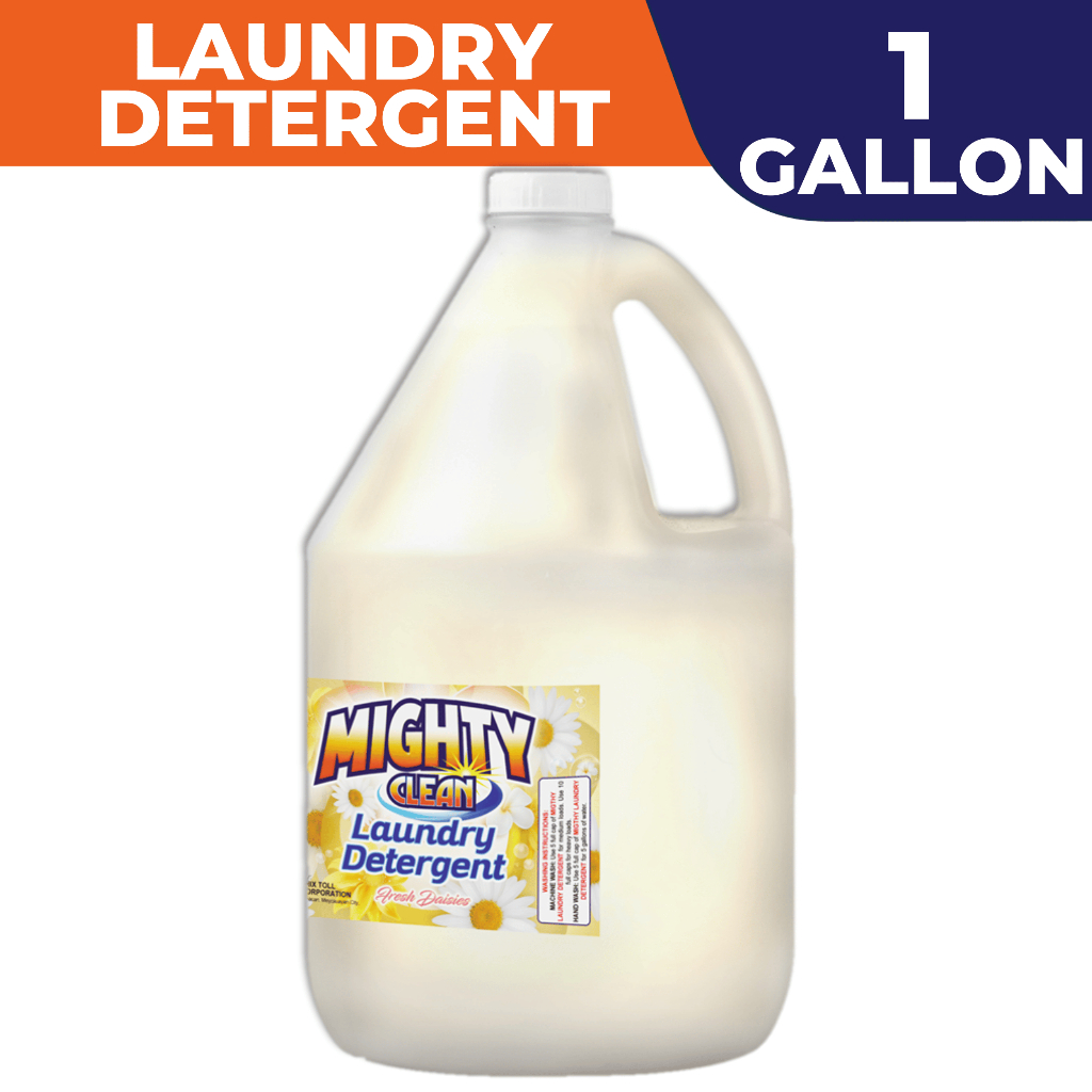 Mighty Clean Liquid Laundry Detergent Fresh Daisies Scent - (LLD clear ...