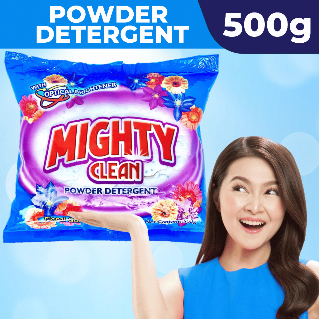 Mighty Clean Detergent Powder Original with Optical Brightener - FREE ...