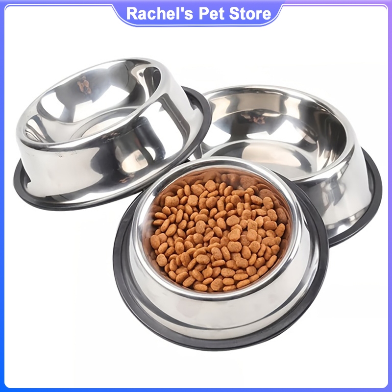 Dog Bowl Dog Plate Dog Bowl Stainless Dog Food Bowl Stainless Pet Bowl ...