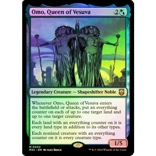 Magic the Gathering | Omo, Queen of Vesuva | Shopee Philippines
