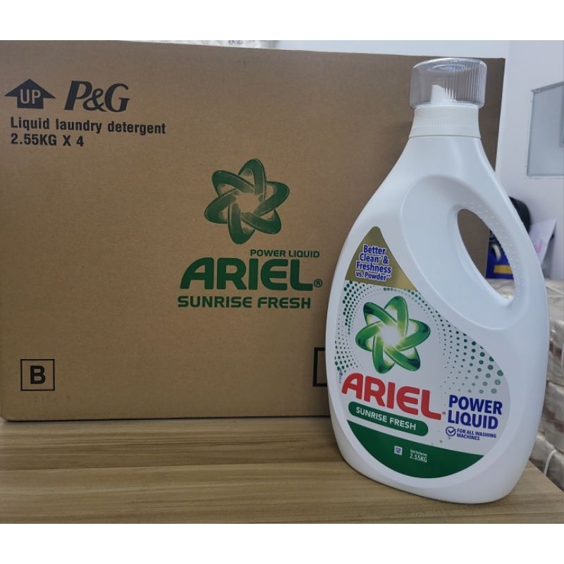 Ariel Liquid Detergent Sunrise Fresh 2.55kg x 1 | Shopee Philippines