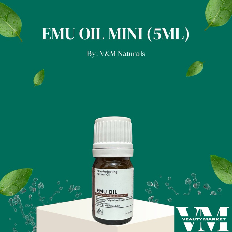 EMU OIL MINI PROMO 5ML PURE EMU DEC 2024 EXPIRY | Shopee Philippines