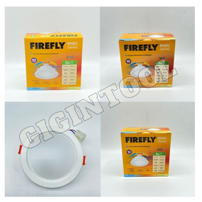 FIREFLY BASIC LED INTEGRATED TRI-COLOR (3W, 6W, 9W) | Shopee Philippines