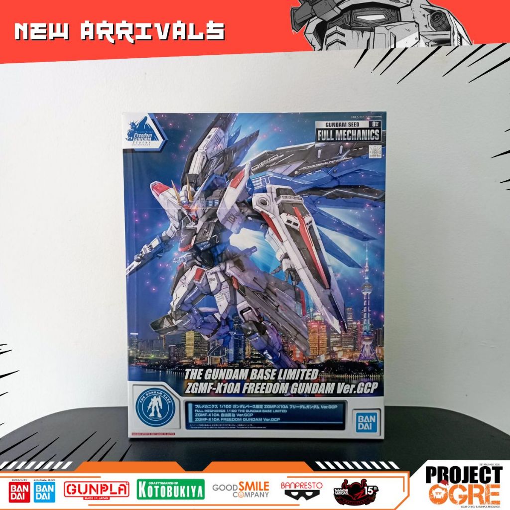 Full Mechanics Freedom Gundam Ver. GCP Gundam Base Limited | Shopee ...