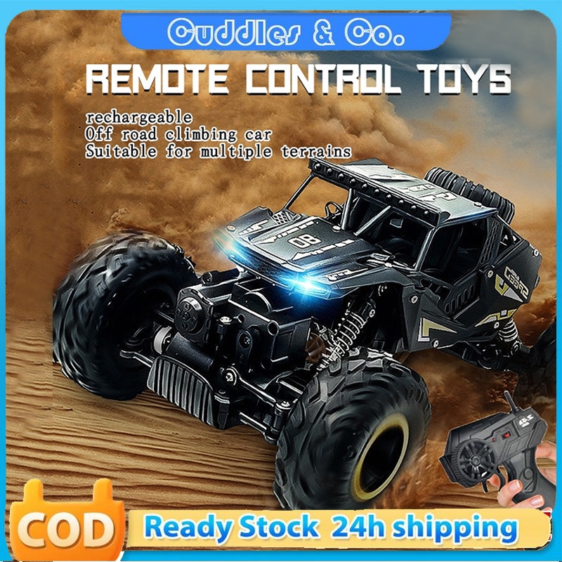 (COD)1:16 RC Car 20KM/H 4WD Remote Control Vehicle 2.4Ghz Monster Truck ...