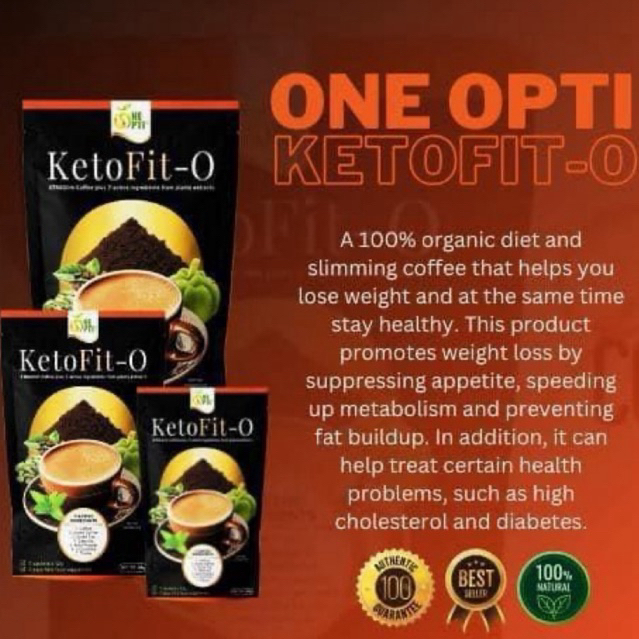 KETO FIT COFFEE ONE OPTI SLIMMING COFFEE | Shopee Philippines