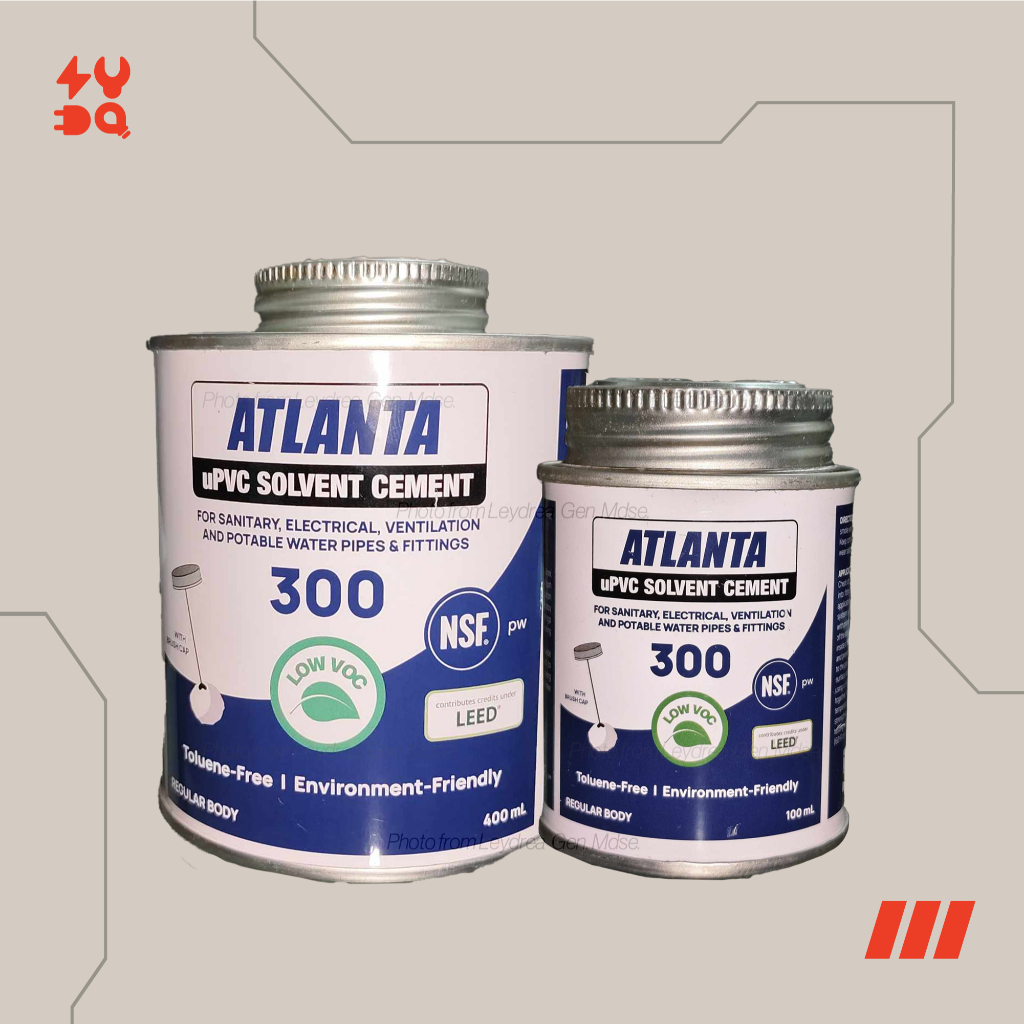 [ATLANTA] uPVC Solvent Cement (100 200 400 mL) | Shopee Philippines