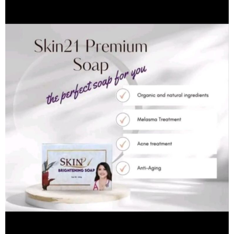 Skin21 Brightening Soap 100g | Shopee Philippines
