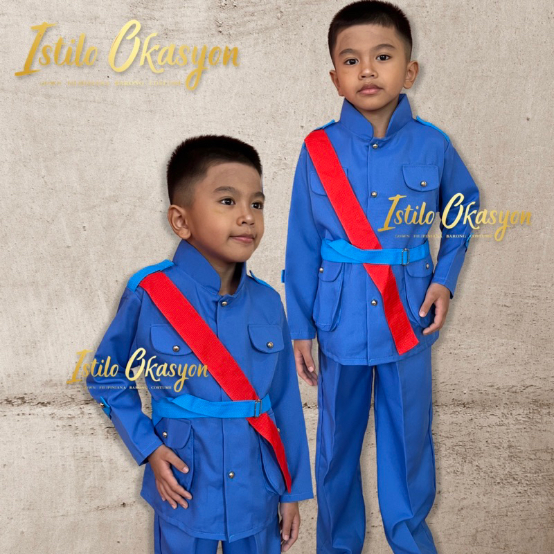 EMILIO AGUINALDO Costume for Kids - Buwan ng Wika Costume | Shopee ...