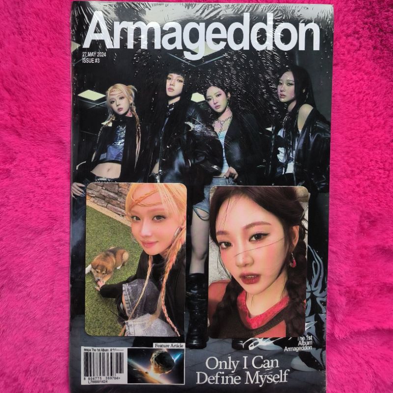 Complete Inclusions Onhand Aespa Armageddon Official Photocards W Unsealed Album Shopee