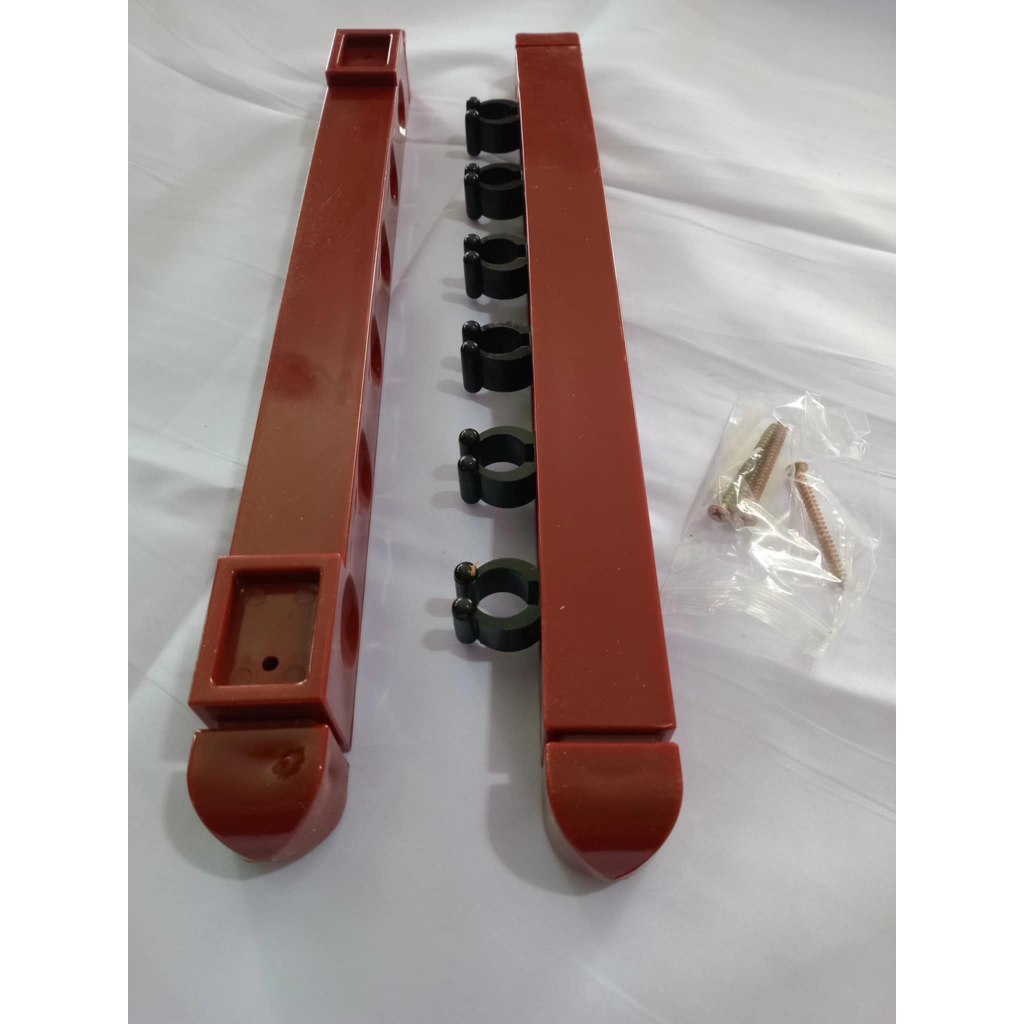 6 HOLES BROWN PLASTIC CUE RACK ( GAMIT SA BILYARAN / TAKO ACCESSORIES ...