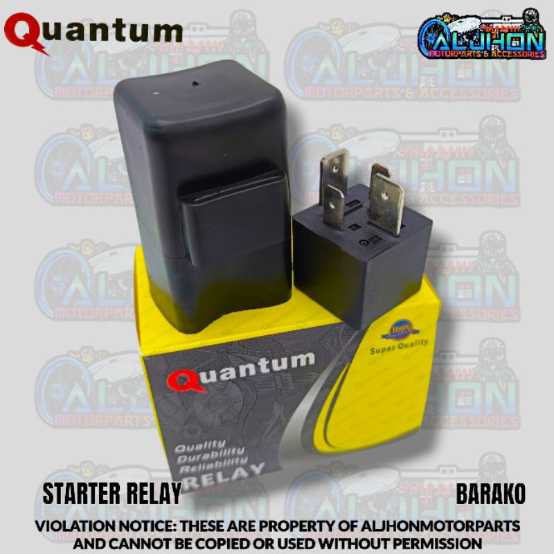 BARAKO STARTER RELAY QUANTUM BRAND | Shopee Philippines