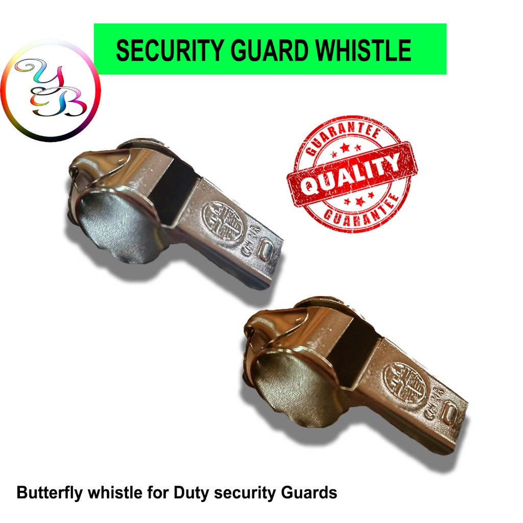 Butterfly whistle (pito) For Duty security Guard Equipment Gold ...