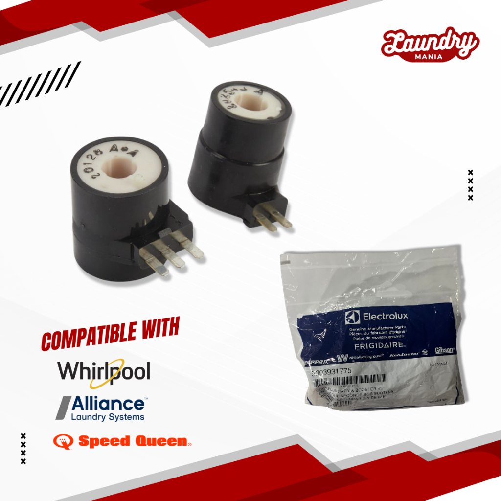 Speed Queen Dryer Coil Kit (booster and secondary) Electrolux Brand ...