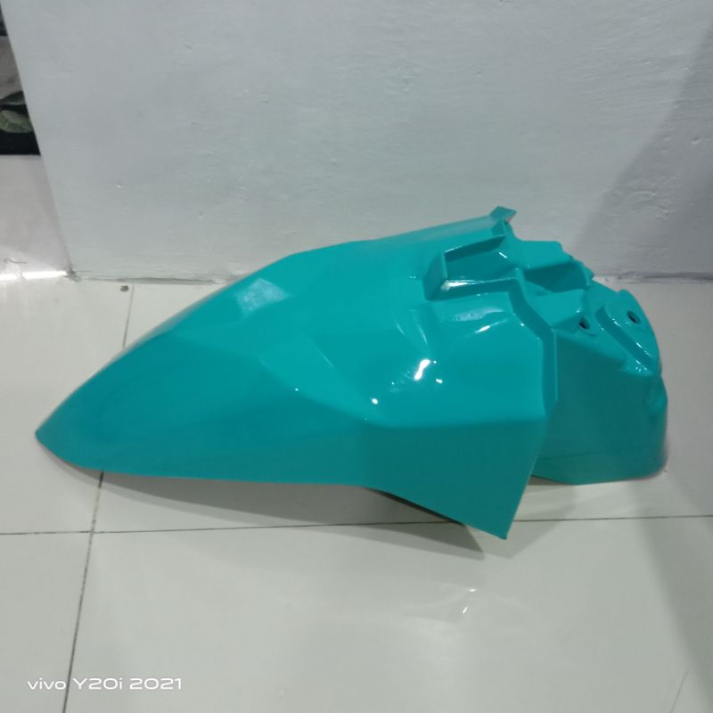 MIO I 125/M3 FRONT FENDER CYAN COLOR | Shopee Philippines