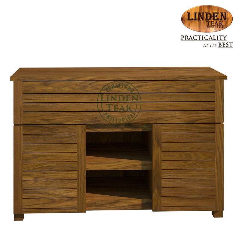 Solid Teak Wood Small Kitchen Buffet | Shopee Philippines