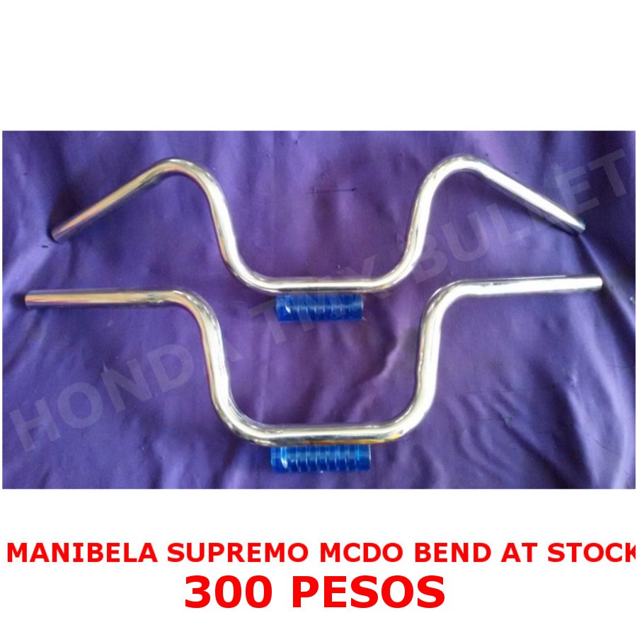 Honda TMX SUPREO 150, STAINLESS MANIBELA, STOCK STYLE HANDLE BAR PLAIN ...