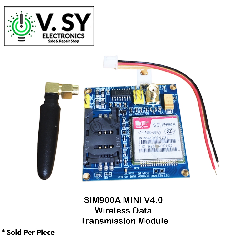 SIM900A MINI V4.0 Wireless Data Transmission Module | Shopee Philippines