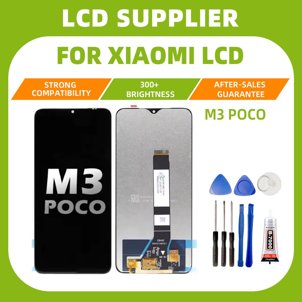 For Xiaomi LCD Redmi 9T POCO M3 LCD Display Touch Screen assembly for ...
