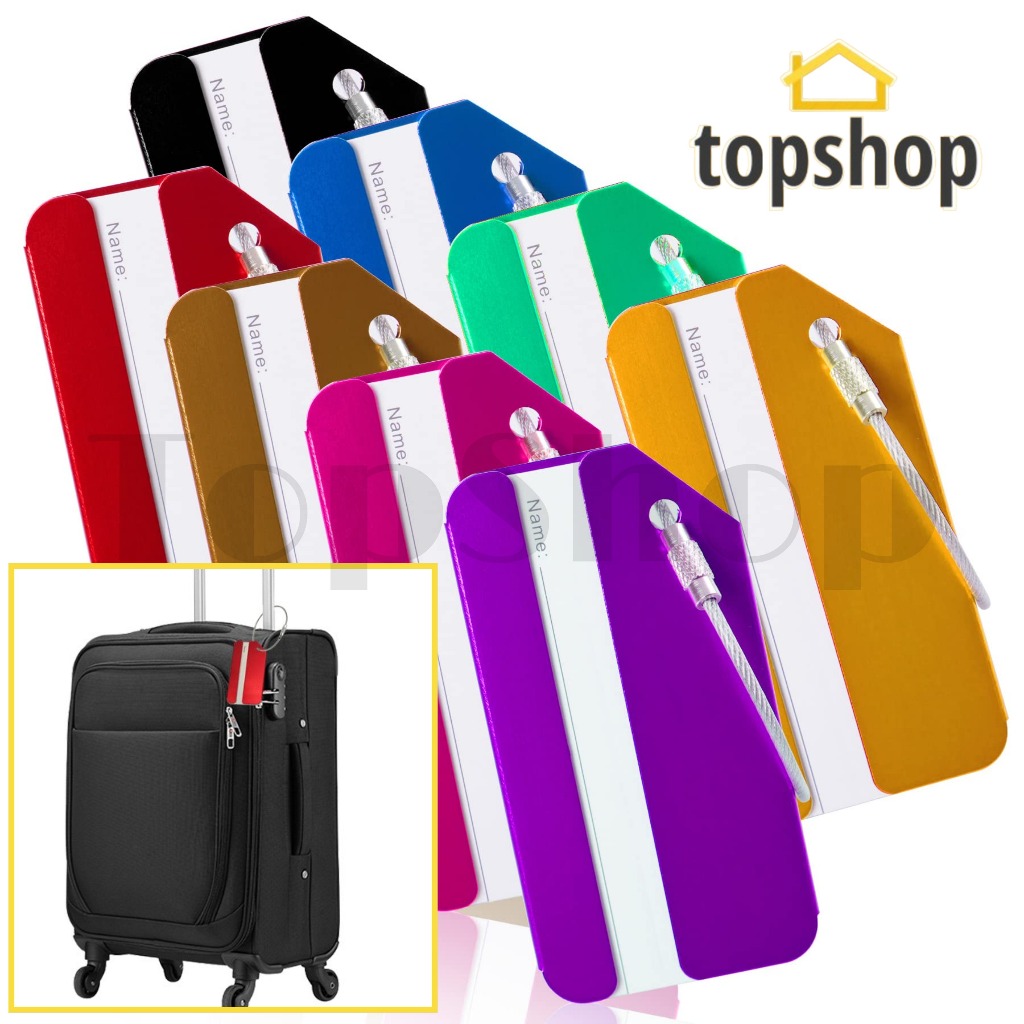 TOPSHOP 1pc Luggage Tag with Card Perfect to Quickly Spot Luggage ...