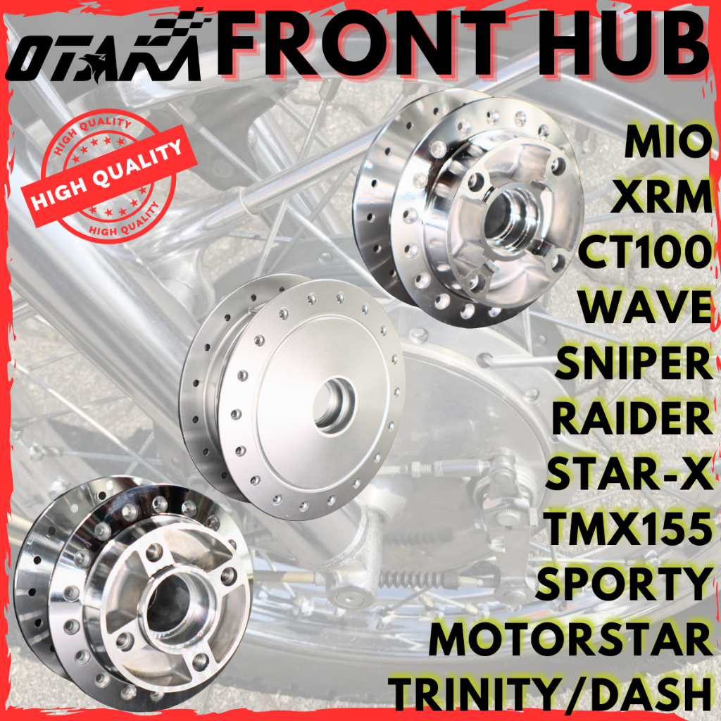 FRONT HUB FOR XRM/TMX155/CT100/RAIDER150/MIO/125/SPORTY/SNIPER135 ...