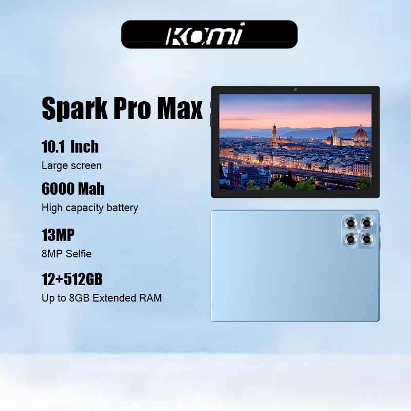 MXS Spark Pro Max Tablet Original Dual Sim 10.1inch FHD screen Gaming ...