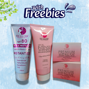 Sy Glow Triple Whitening Instant White spf 80 (200ml) | Shopee Philippines