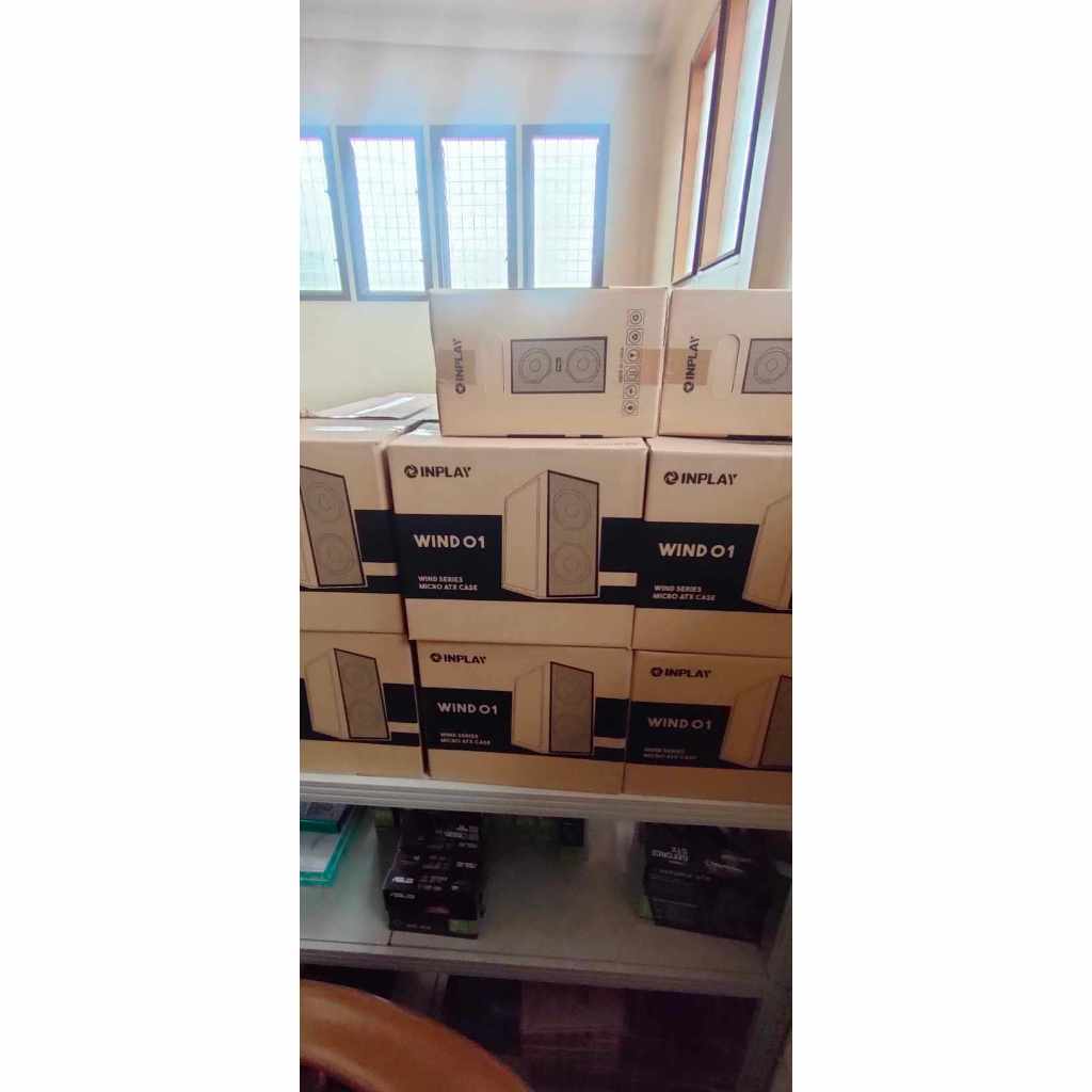 INPLAY WIND 01 GAMING CASE TEMPERED GLASS , MESH FRONT | Shopee Philippines