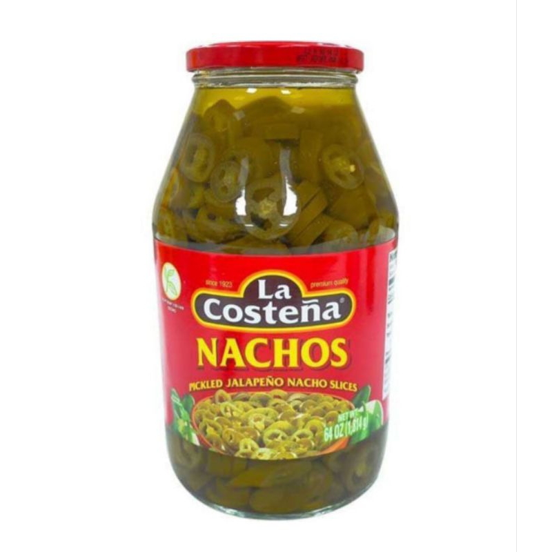 La Costena Nachos Pickled Jalapeno Peppers 1.8kg | Shopee Philippines