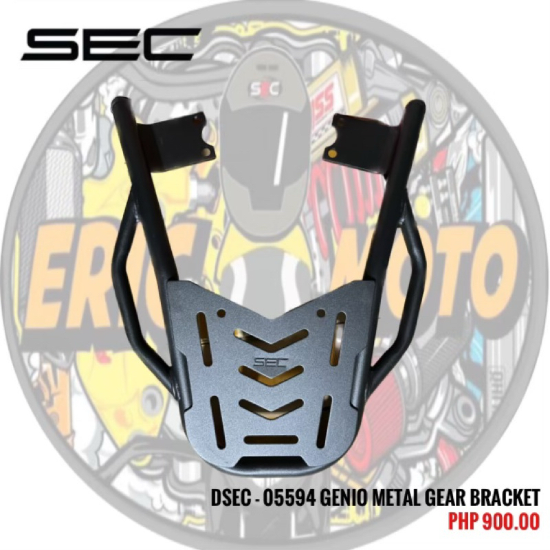 sec honda beat, genio & scoopy top box bracket metal gear | Shopee ...